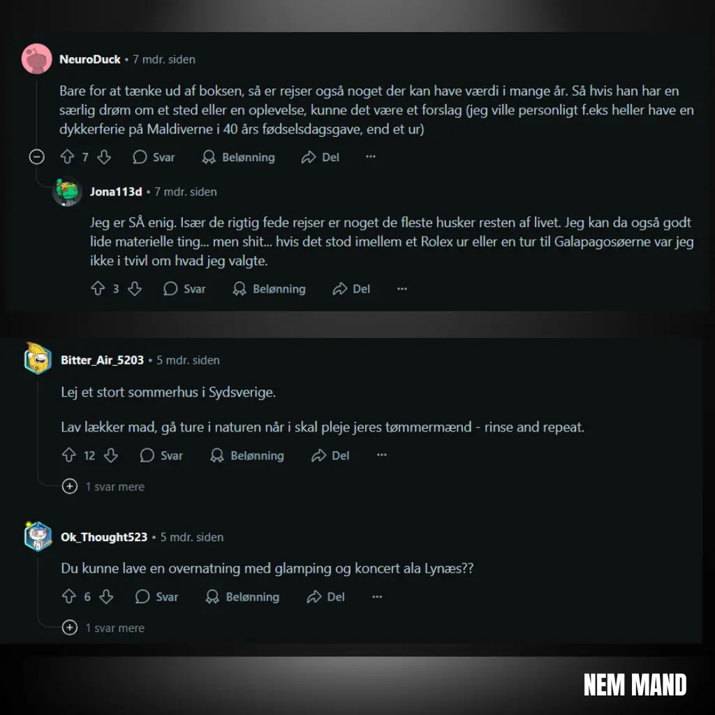 Sjove ideer til 40 års fødselsdag for mænd | Indslag, aktiviteter og ...